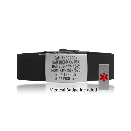 Personalized Medical ID Bracelets | Lifetime Guarantee – BRECK iD